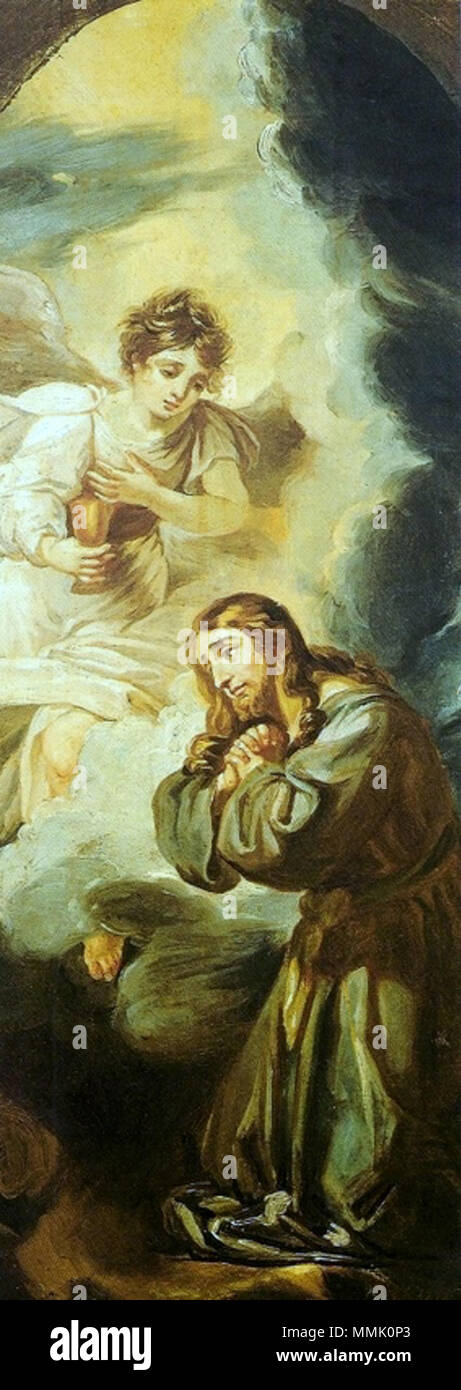 Antônio Joaquim Franco Velasco - Jesus no Monte das Oliveiras Stock ...