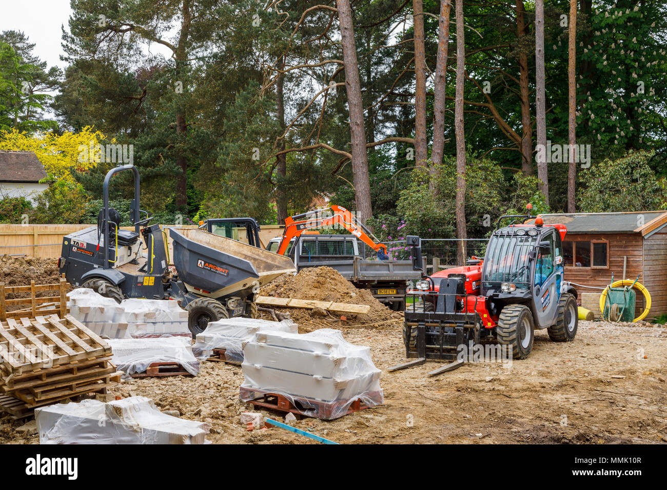 Forklift parking hi-res stock photography and images - Alamy