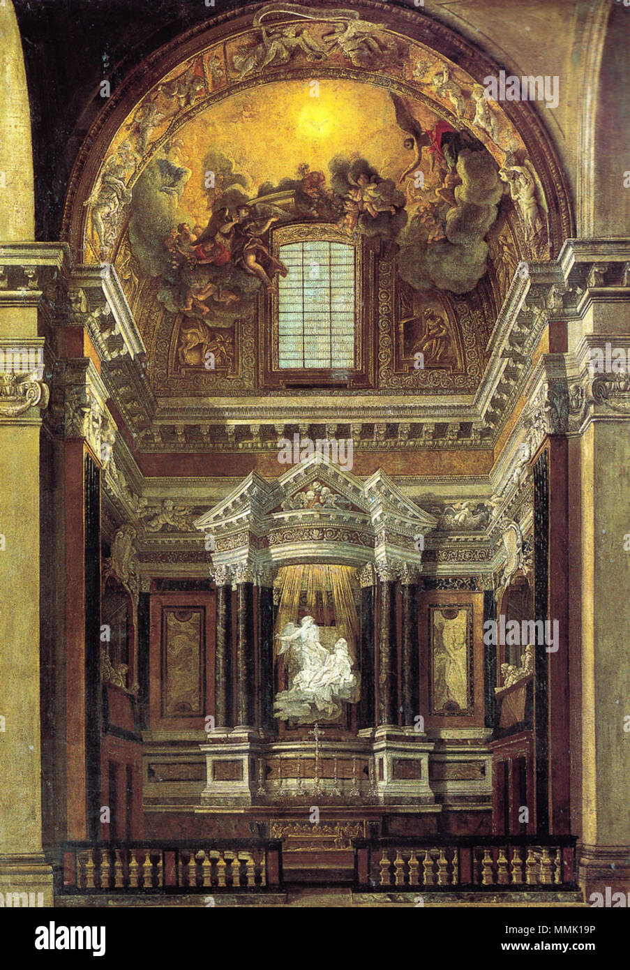 . Italiano: Cappella Cornaro . 1652. Guido Ubaldo Abbatini - Staatliche ...