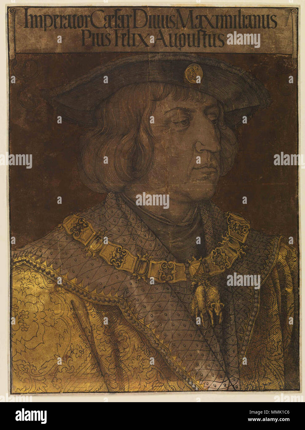 Bild 701 Albrecht Dürer Kaiser Maximilian I 1519 Stock Photo - Alamy