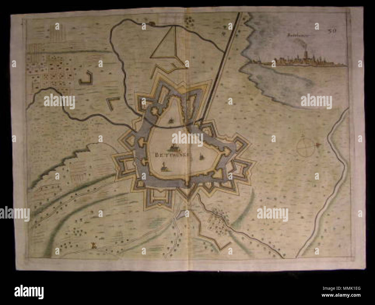 . English: Bethunes, Map by Priorato . 10 September 2010. Galaezzo ...