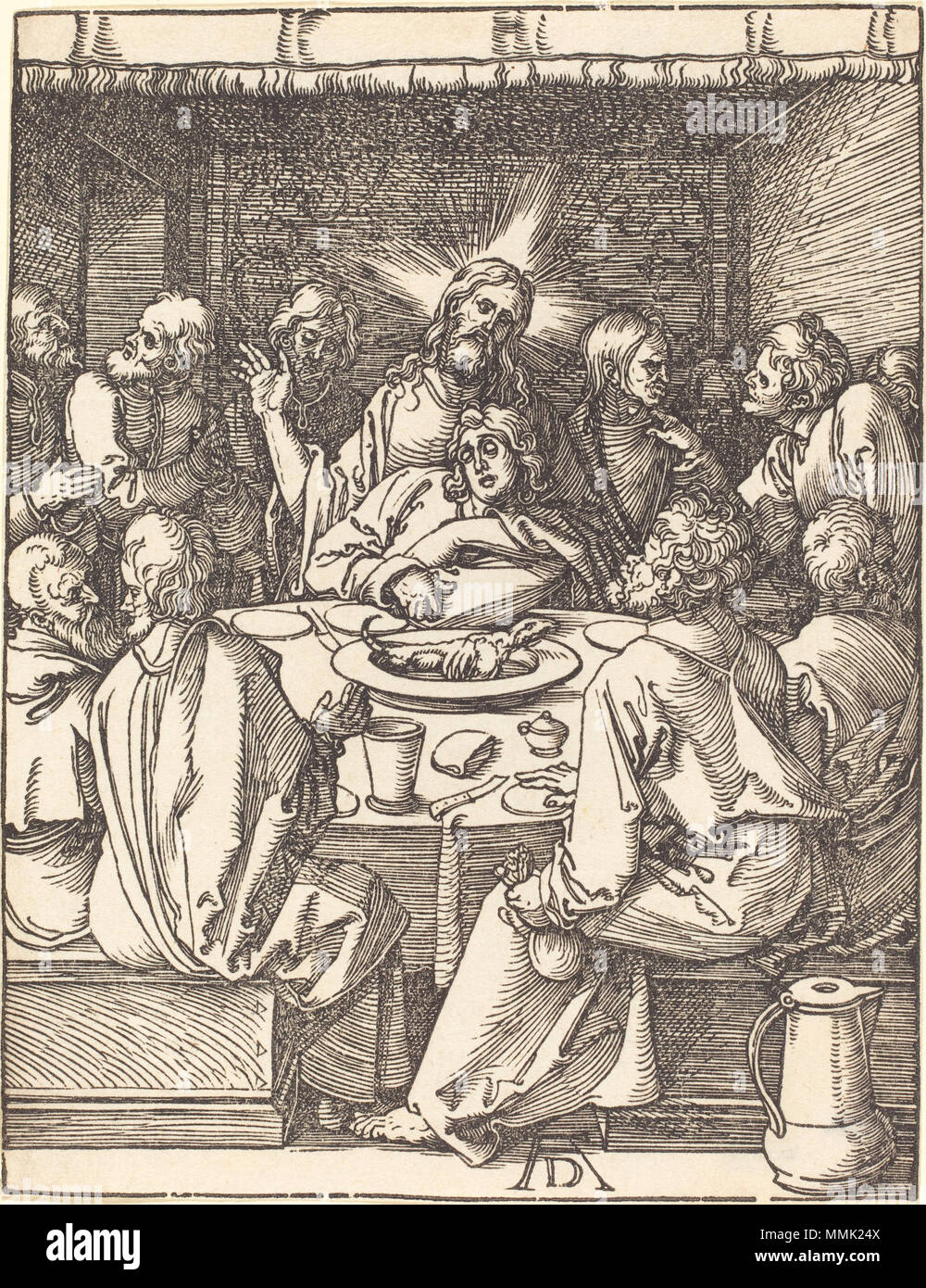 Last supper by albrecht durer hi-res stock photography and images - Alamy