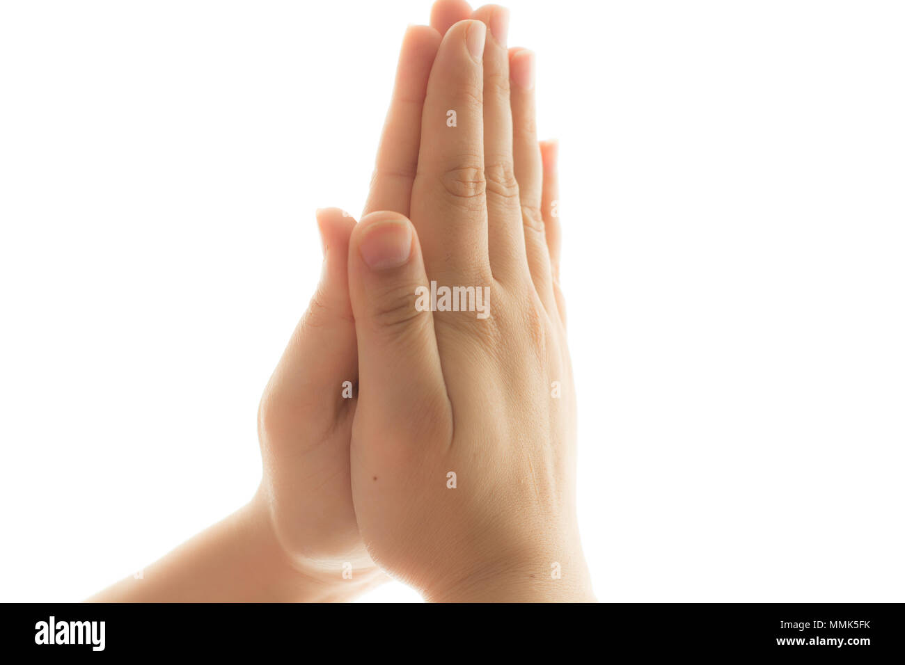 Respect and praying Stock Photo - Alamy