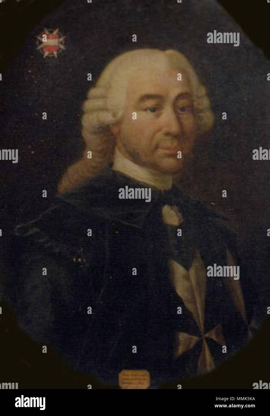 Français : Portrait de Charles Renaud de Lastic, chevalier de Saint ...