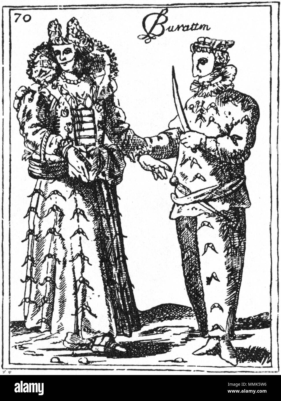 . English: 'Burattino', a character of the commedia dell'arte ...