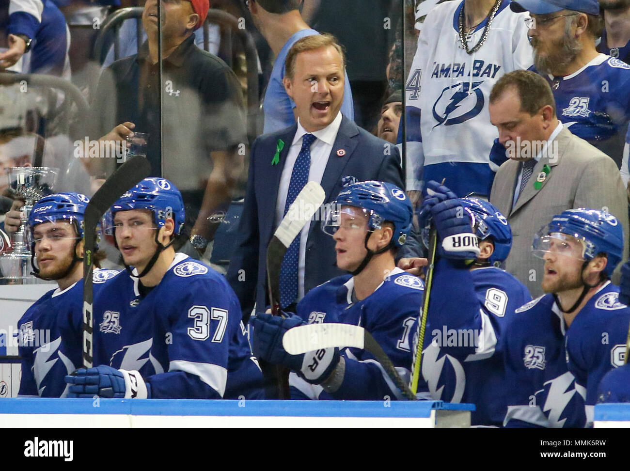 Tampa bay lightning coach jon cooper hi-res stock photography and ...
