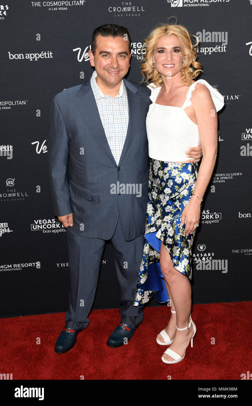 Las Vegas, NV, USA. 11th May, 2018. Buddy 'Cake Boss' Valastro and Lisa ...