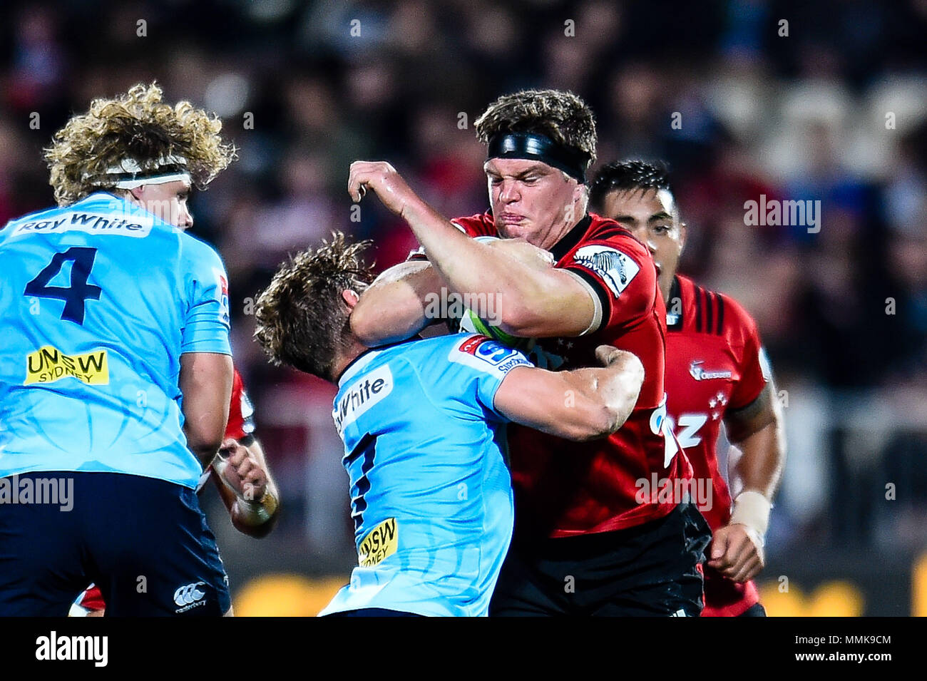 AMI Stadium, Christchurch, New Zealand. 12th May, 2018. Super Rugby ...