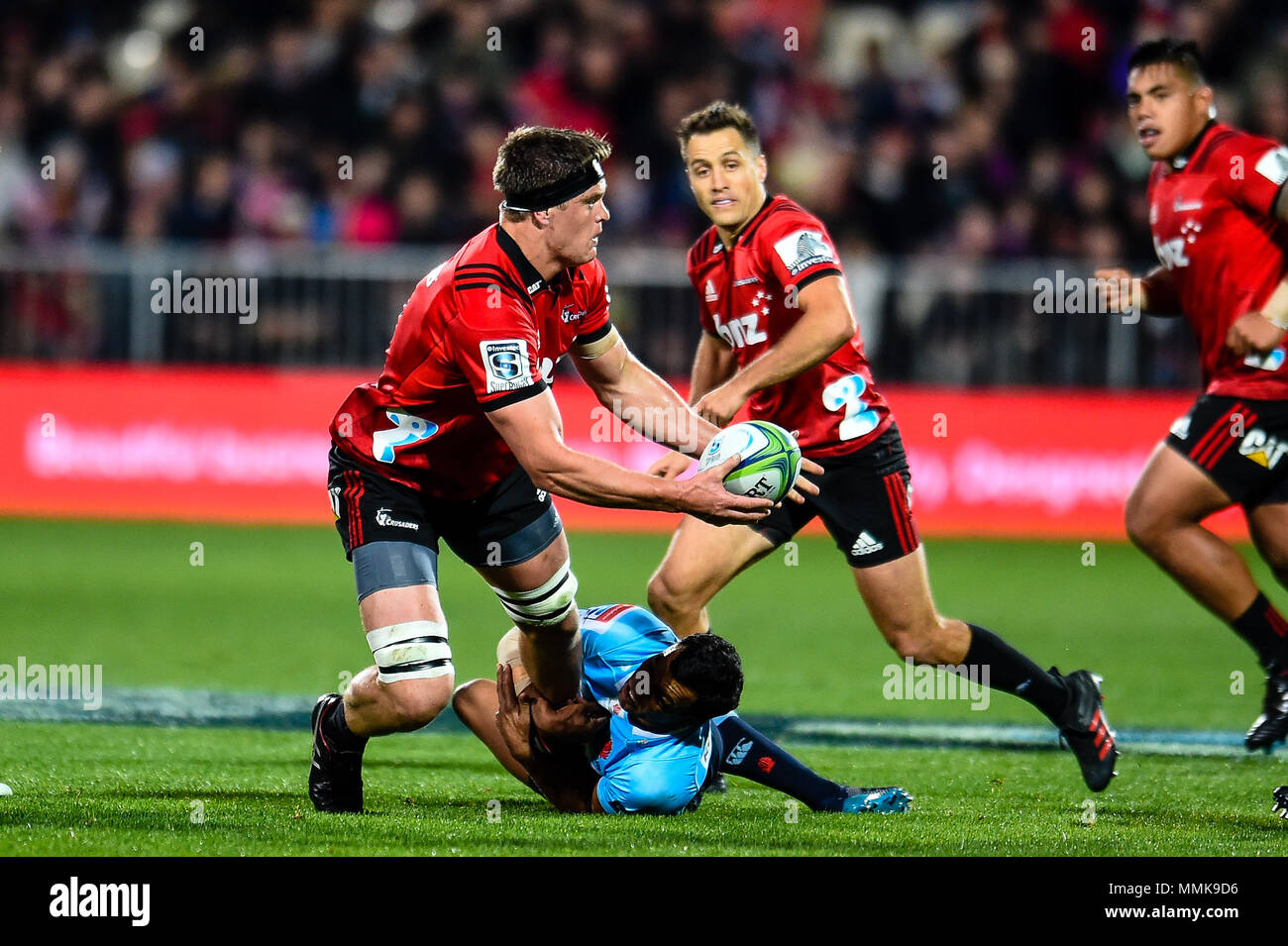 AMI Stadium, Christchurch, New Zealand. 12th May, 2018. Super Rugby ...