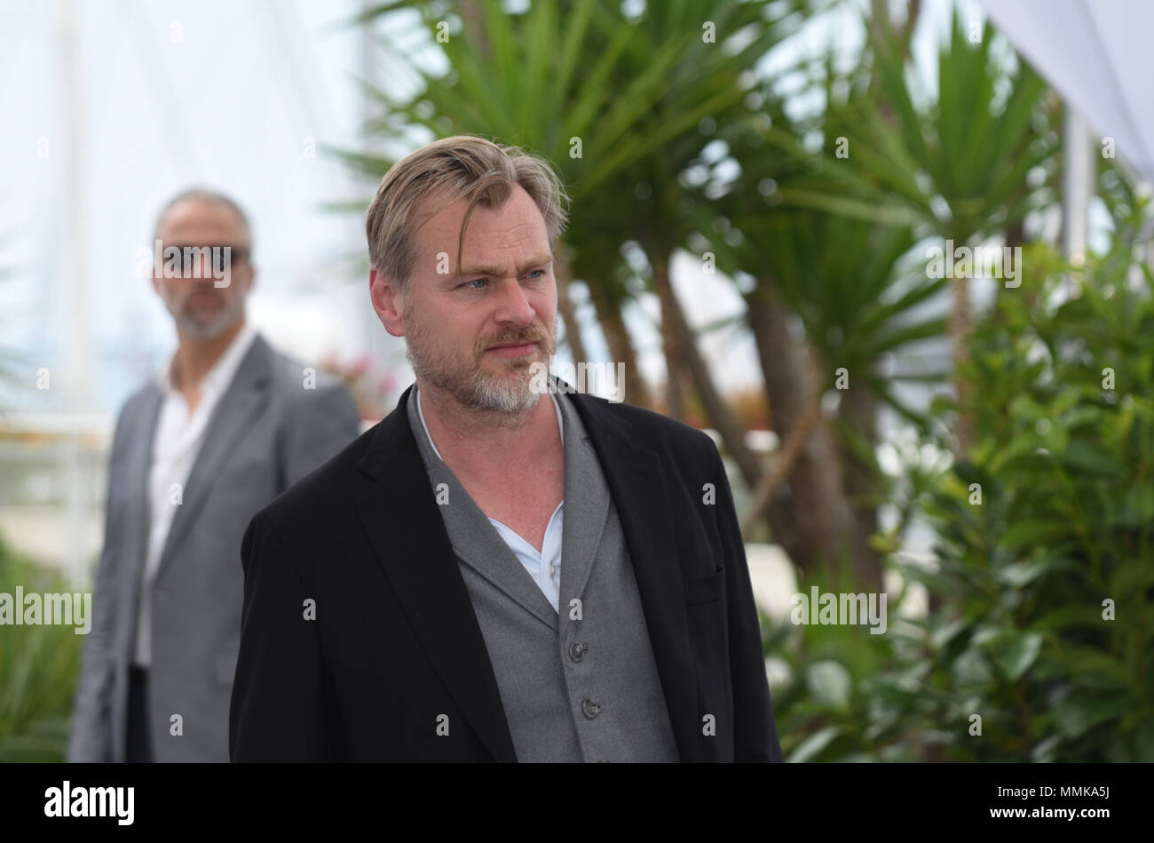 Cannes, France. 12th May 2018. Christopher Nolan attends a photocall ...