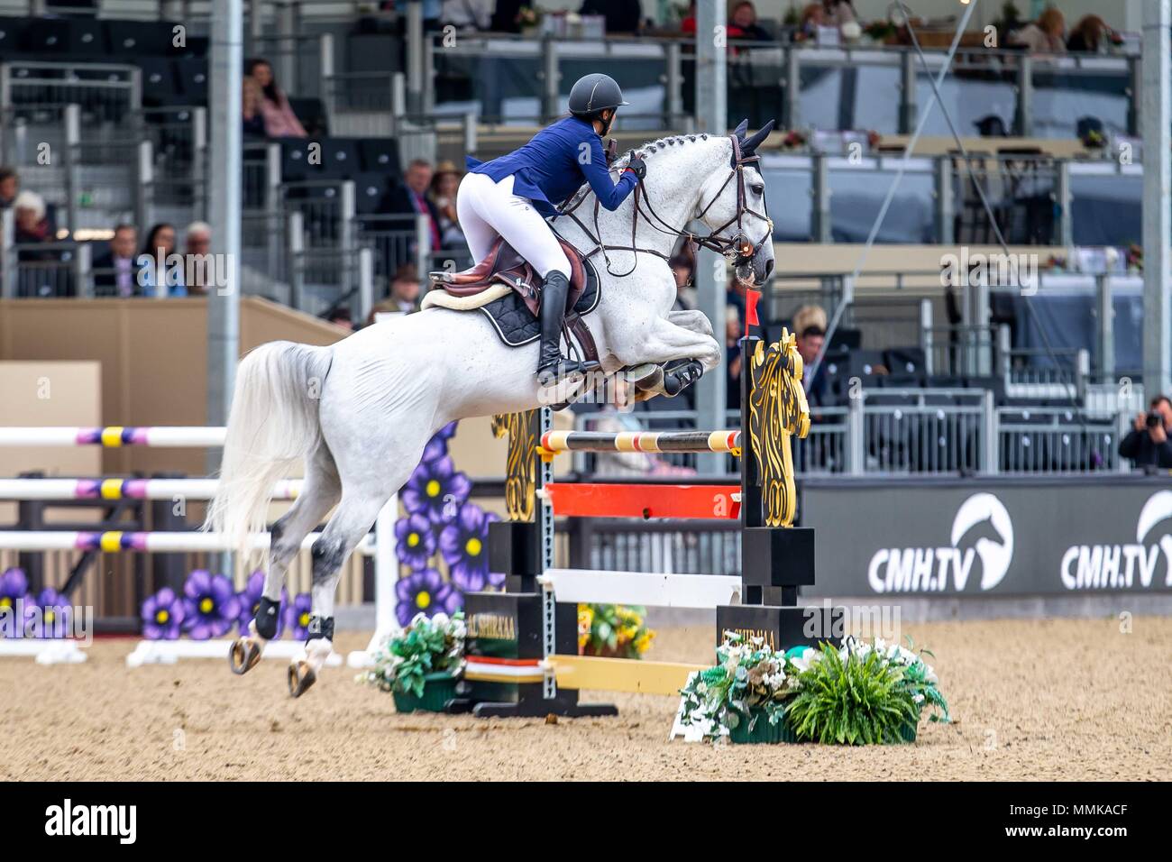 Windsor, UK. 12th May 2018.Windsor, UK. 12th May 2018.Day 4. Royal Windsor Horse Show. Windsor ...