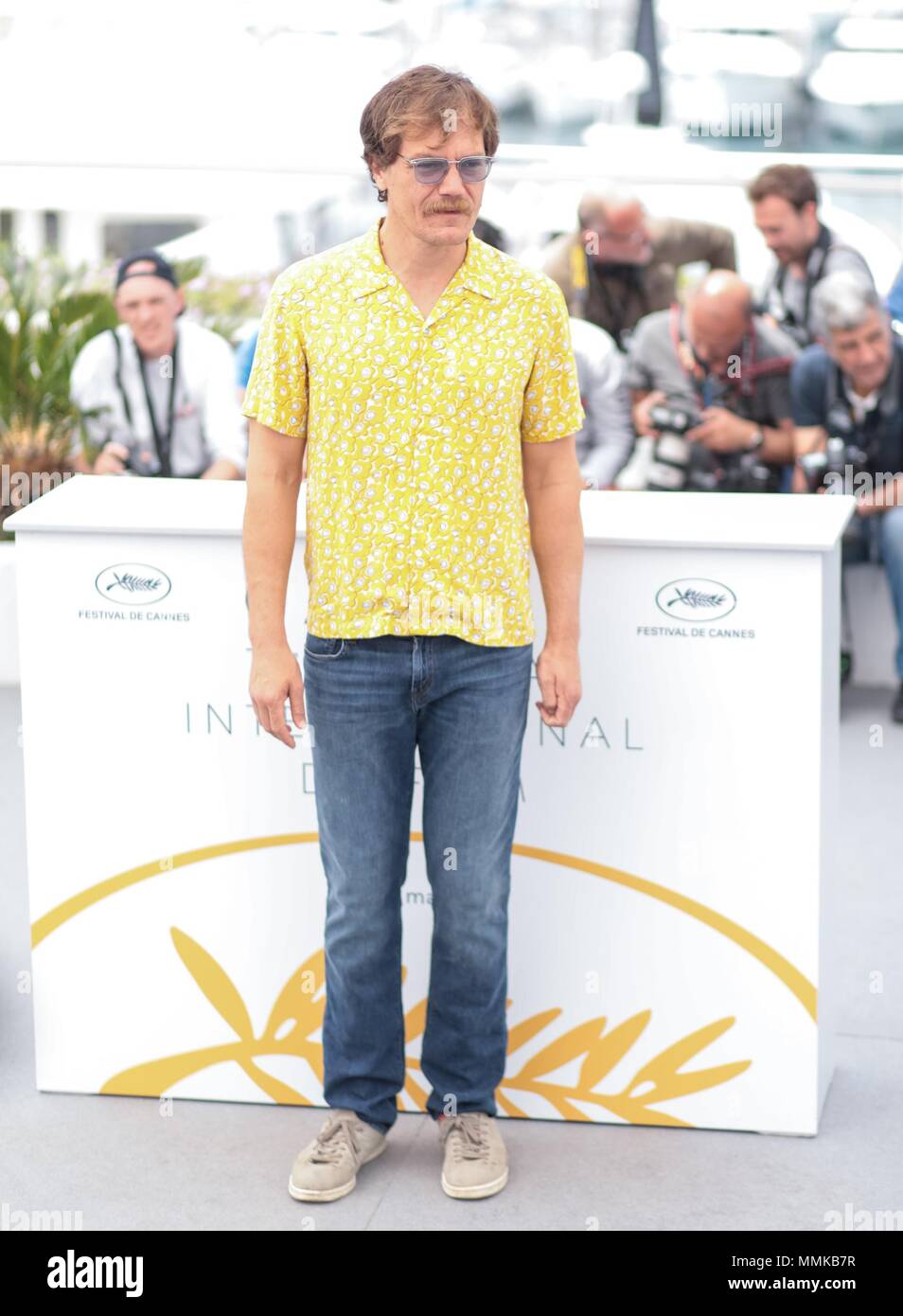 Cannes, France. 12th May 2018. Michael Shannon Actor Farenheit 451 ...
