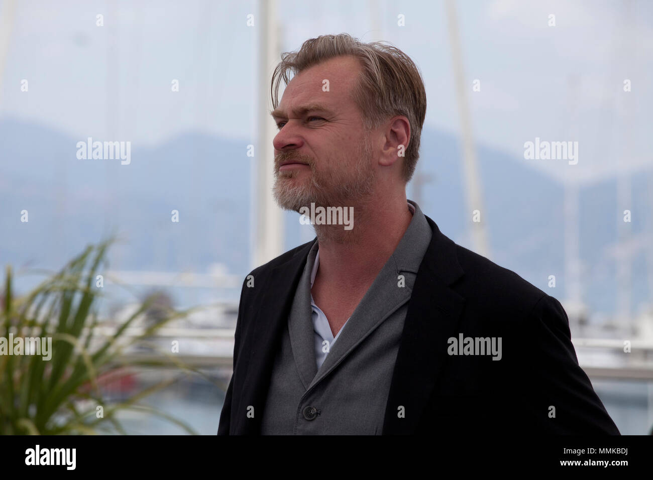 Cannes, France. 12th May 2018. Director Christopher Nolan photo call at ...