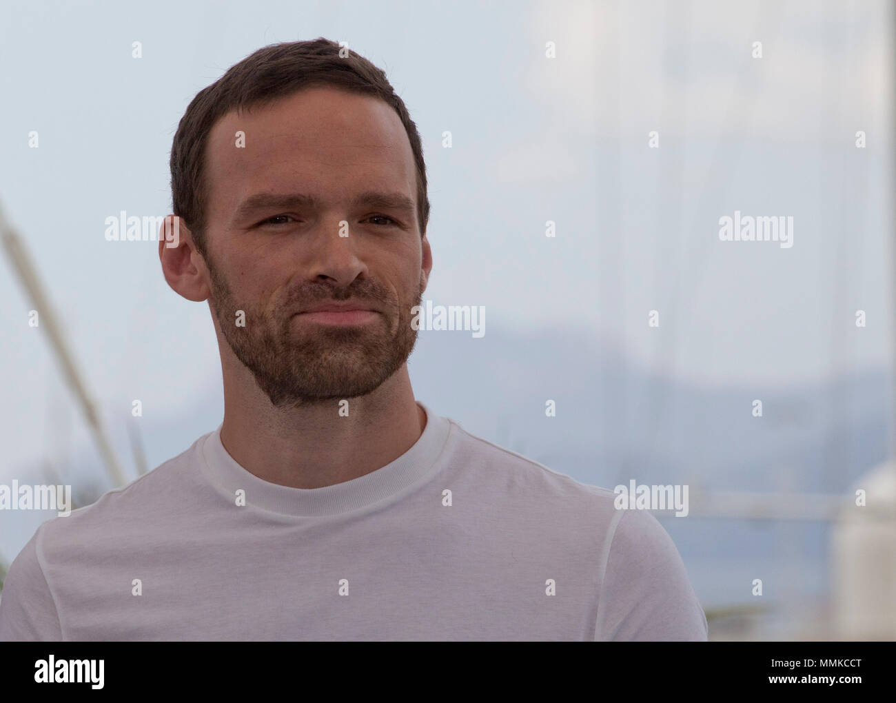 Cannes, France. 12th May 2018. Actor Alban Lenoir at the Gueule D’ange ...