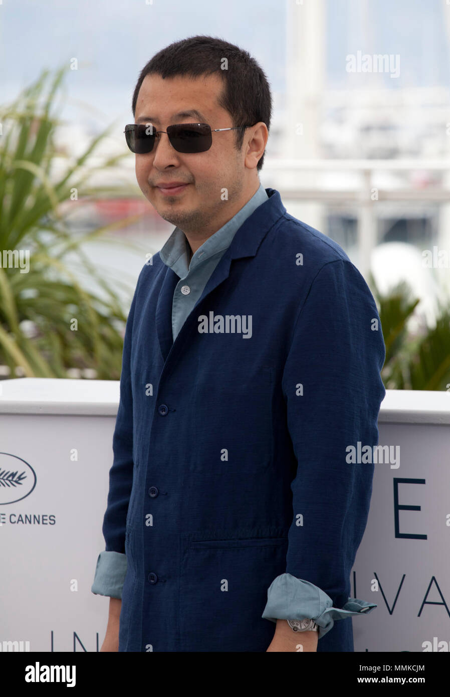 Cannes, France. 12th May 2018. Director Jia Zhang-Ke at the Ash Is The ...