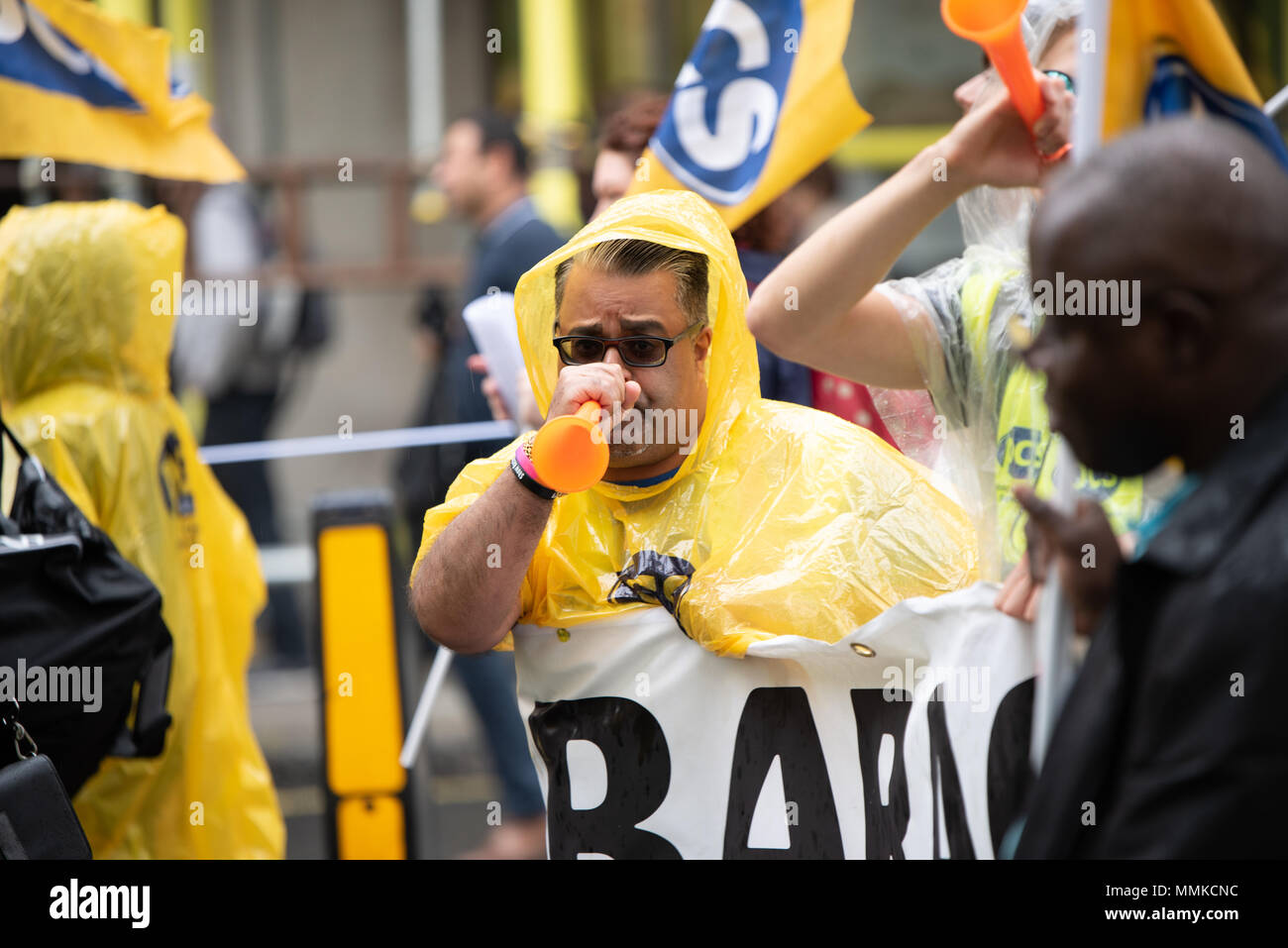 Trade Union rally in central London Stock Photo - Alamy