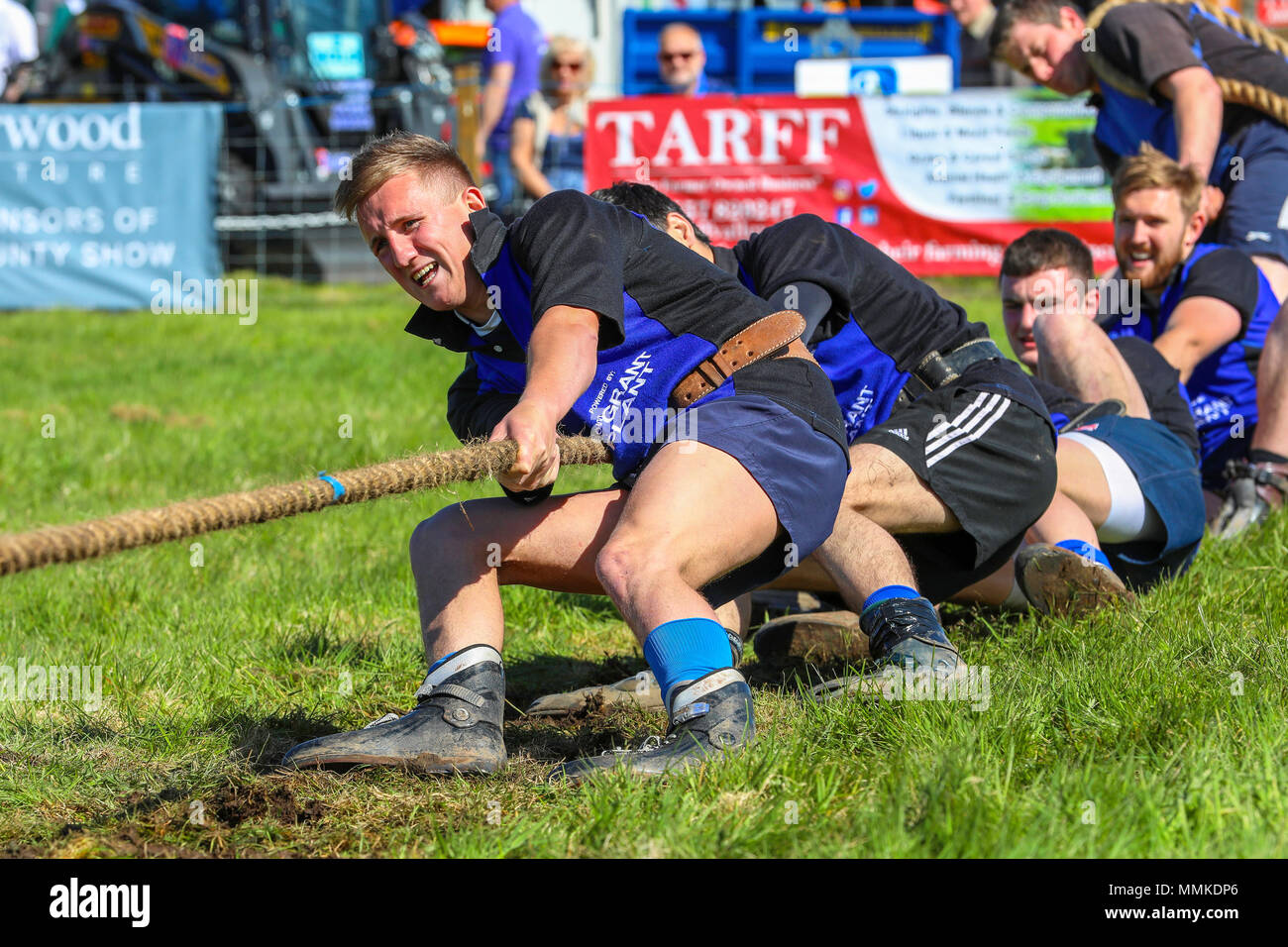 Ayrshire, UK. 12th May 2018. On a hot and sunny May day, the annual Ayr ...