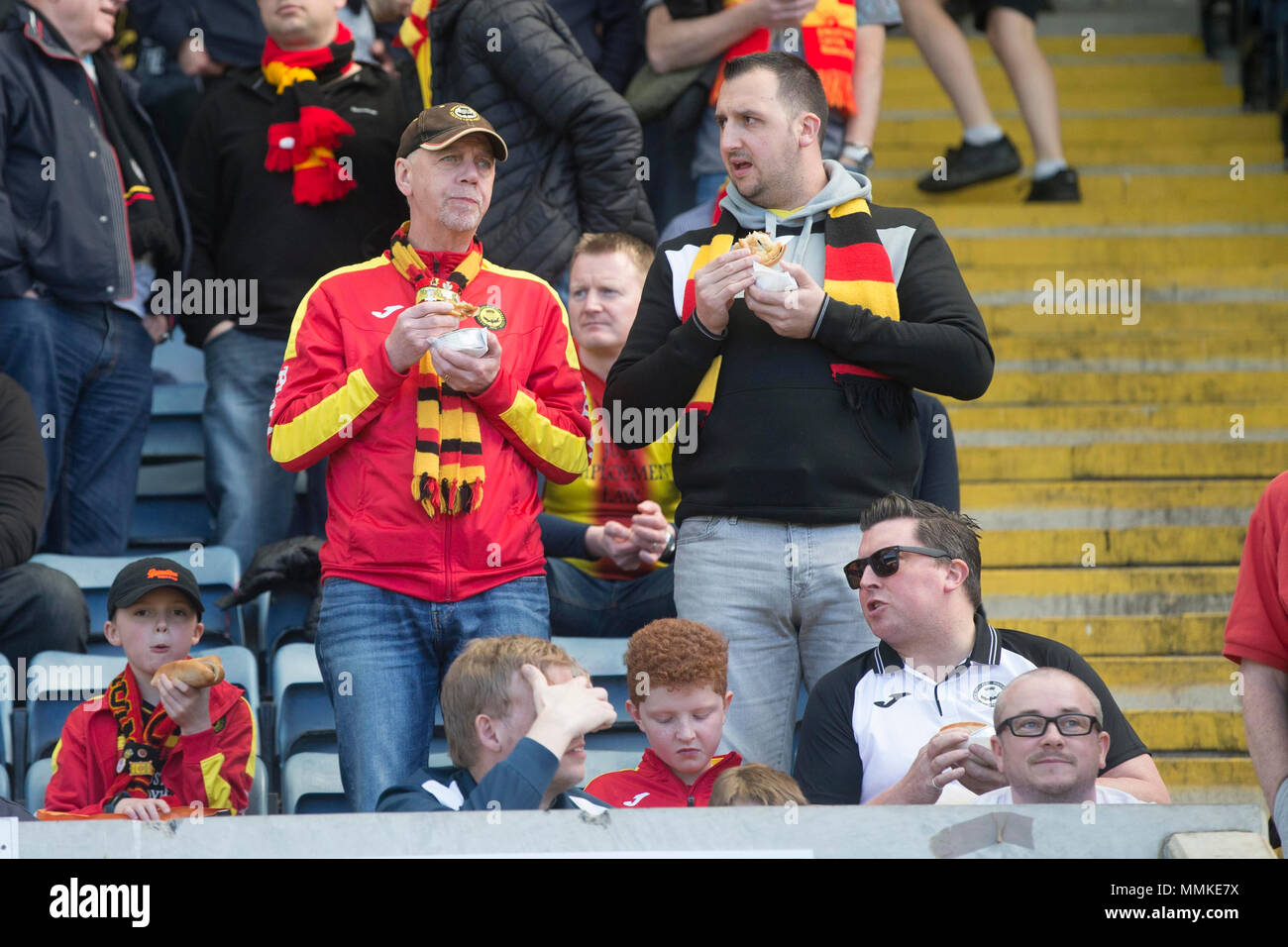 Partick thistle fans hi-res stock photography and images - Alamy