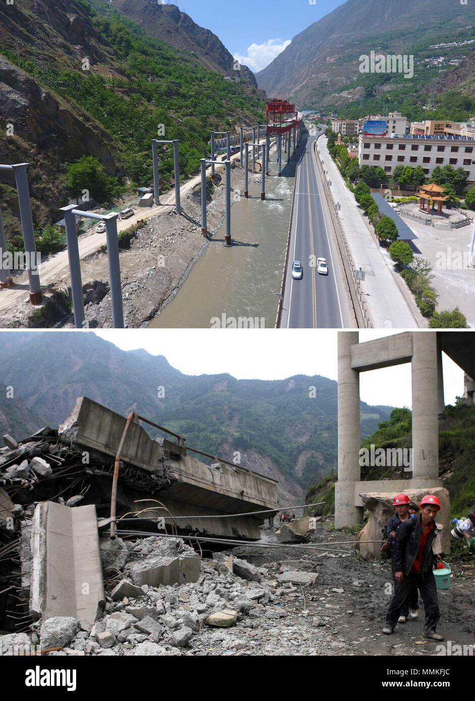 Earthquake freeway hi-res stock photography and images - Alamy