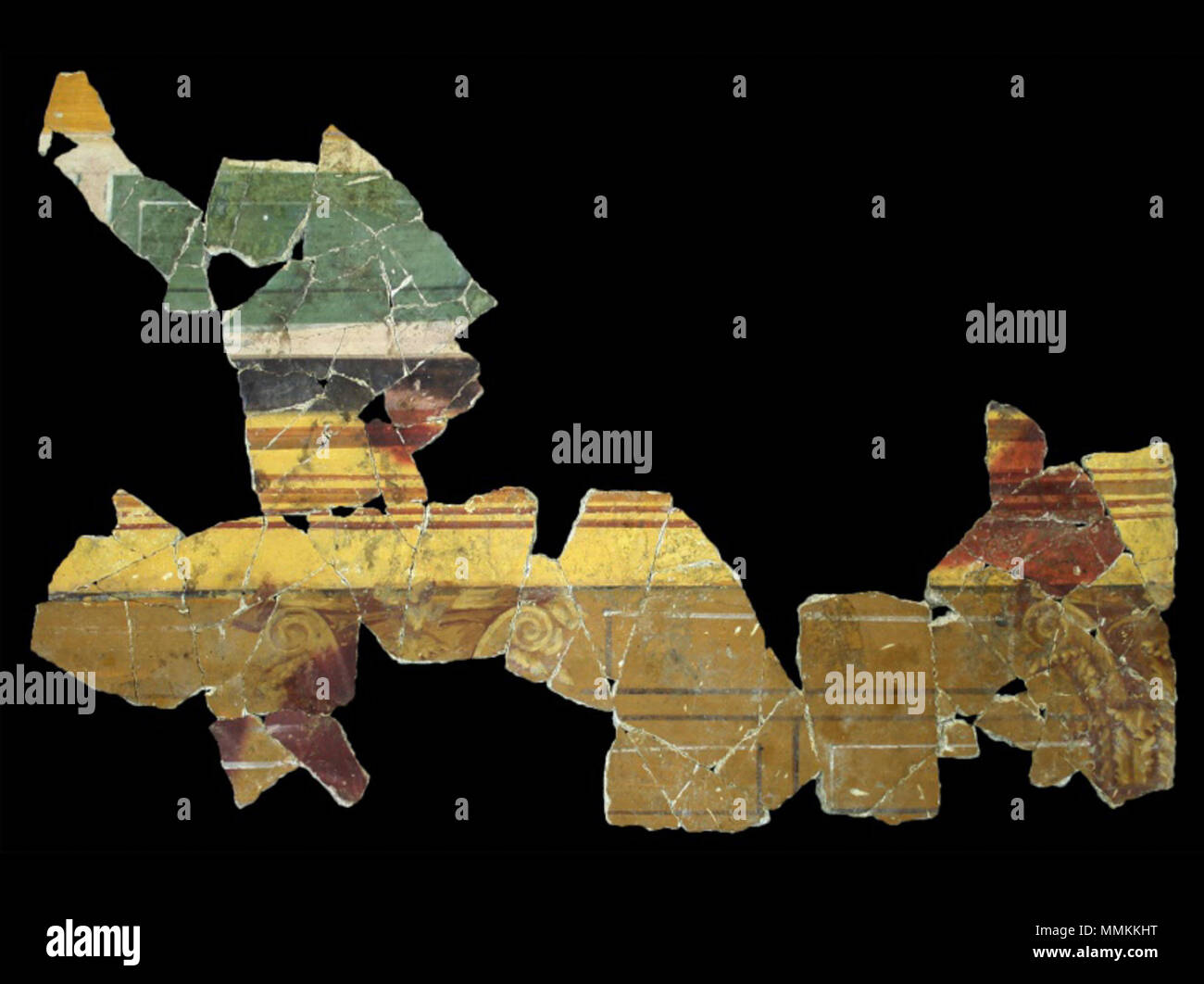 Fresque romaine à Arles 5 Stock Photo - Alamy