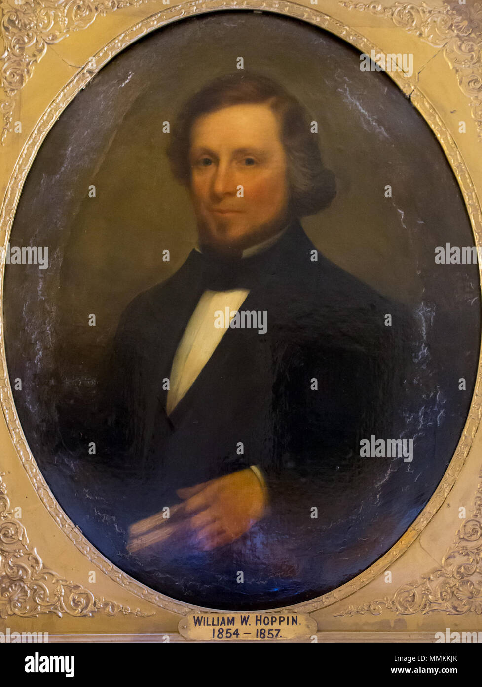 RI Governor William W Hoppin . circa 1857. RI Governor William W Hoppin ...