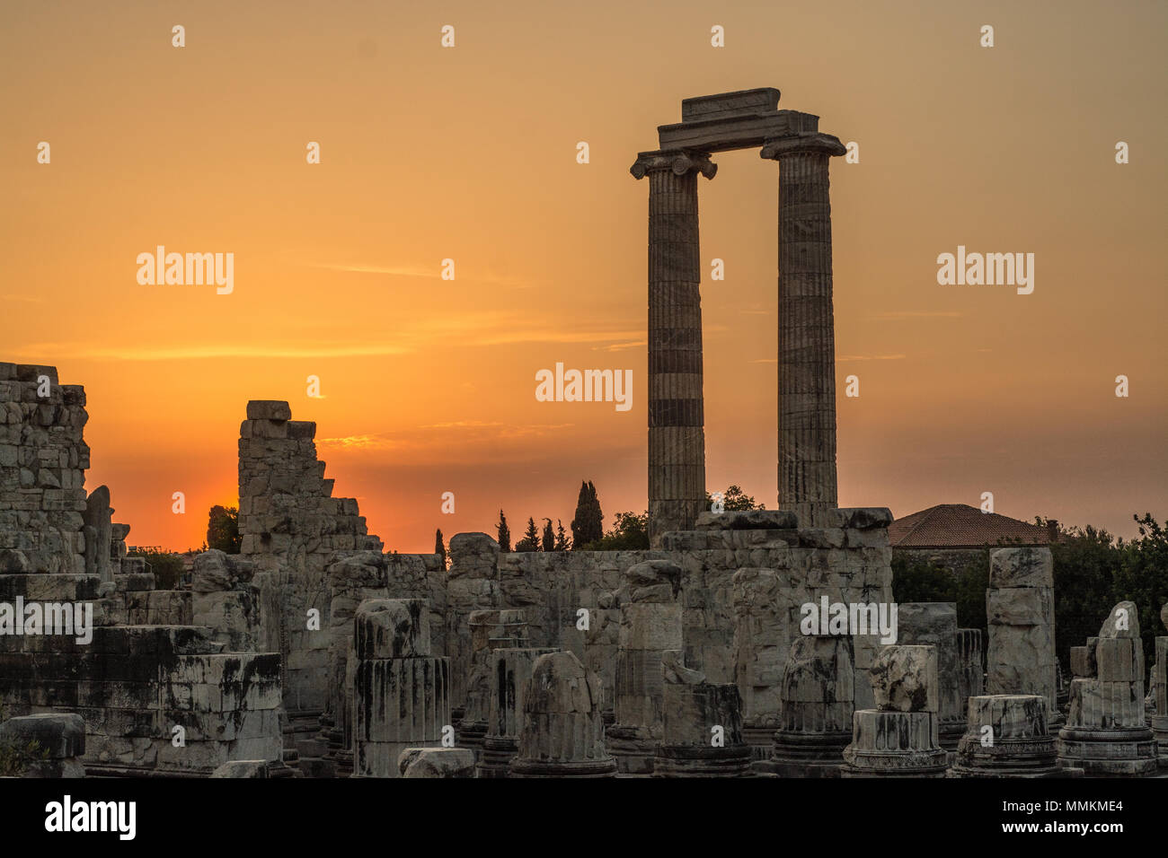 Temple of Apollo Didyma Stock Photo - Alamy