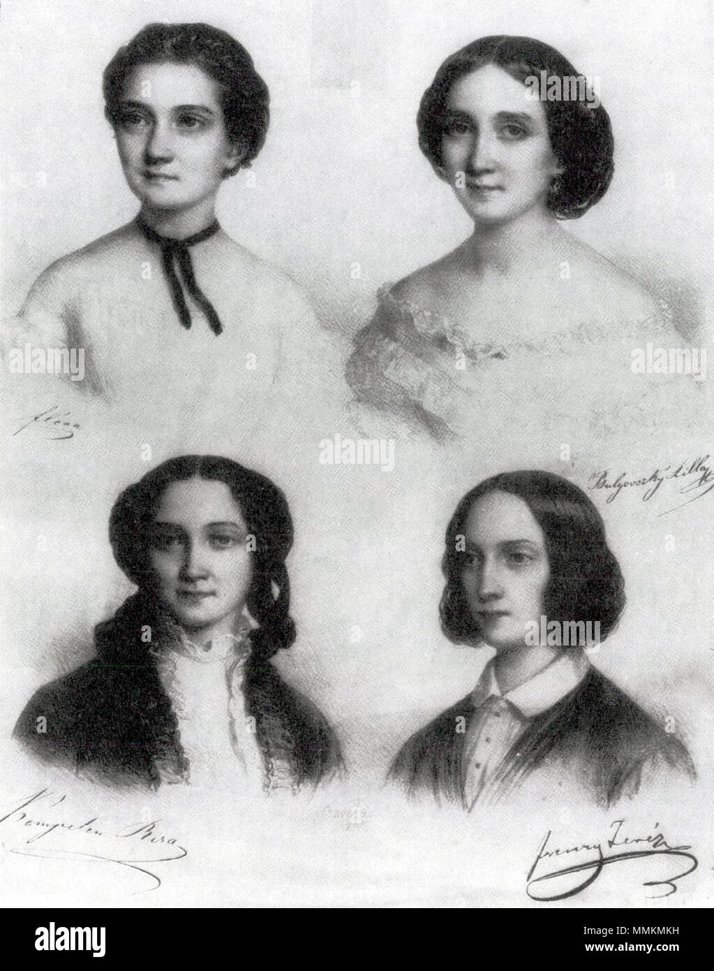 Four womens hi-res stock photography and images - Alamy