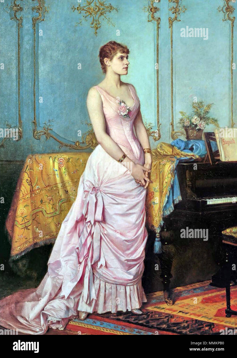 . Rose Caron, cantatrice française . circa 1880. Rose Caron, by Auguste ...