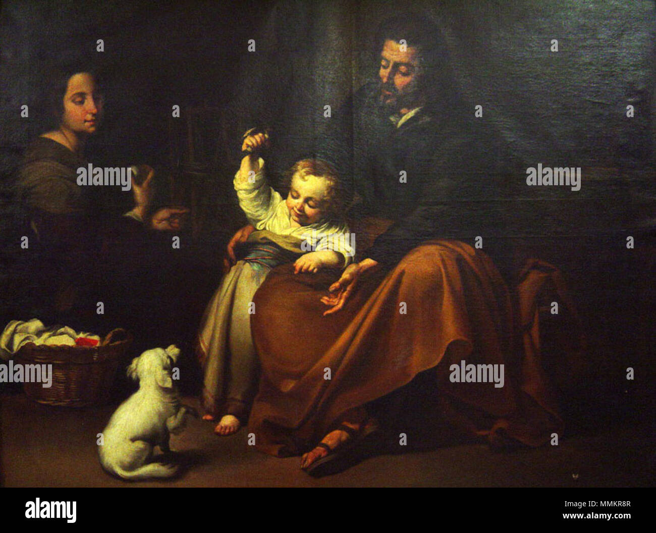 Autor desconhecido - Sagrada Família, anos 1850 Stock Photo - Alamy