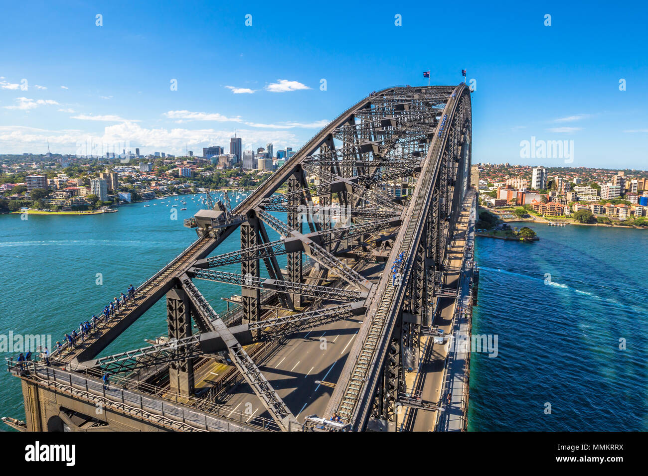 Sydney, Australia - December 29, 2014: Harbour Bridge, one of most ...