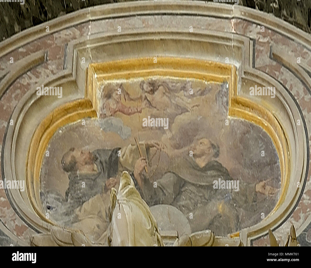 The coronation of mary fresco hi-res stock photography and images - Alamy