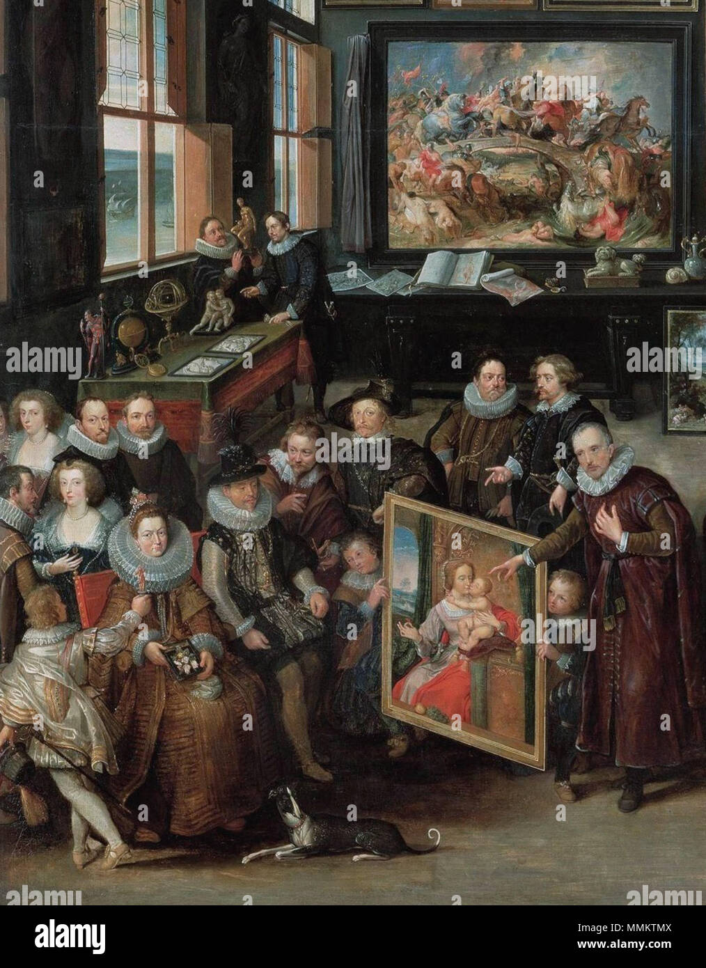 The Gallery of Cornelis van der Geest, by Willem van Haecht The Gallery ...
