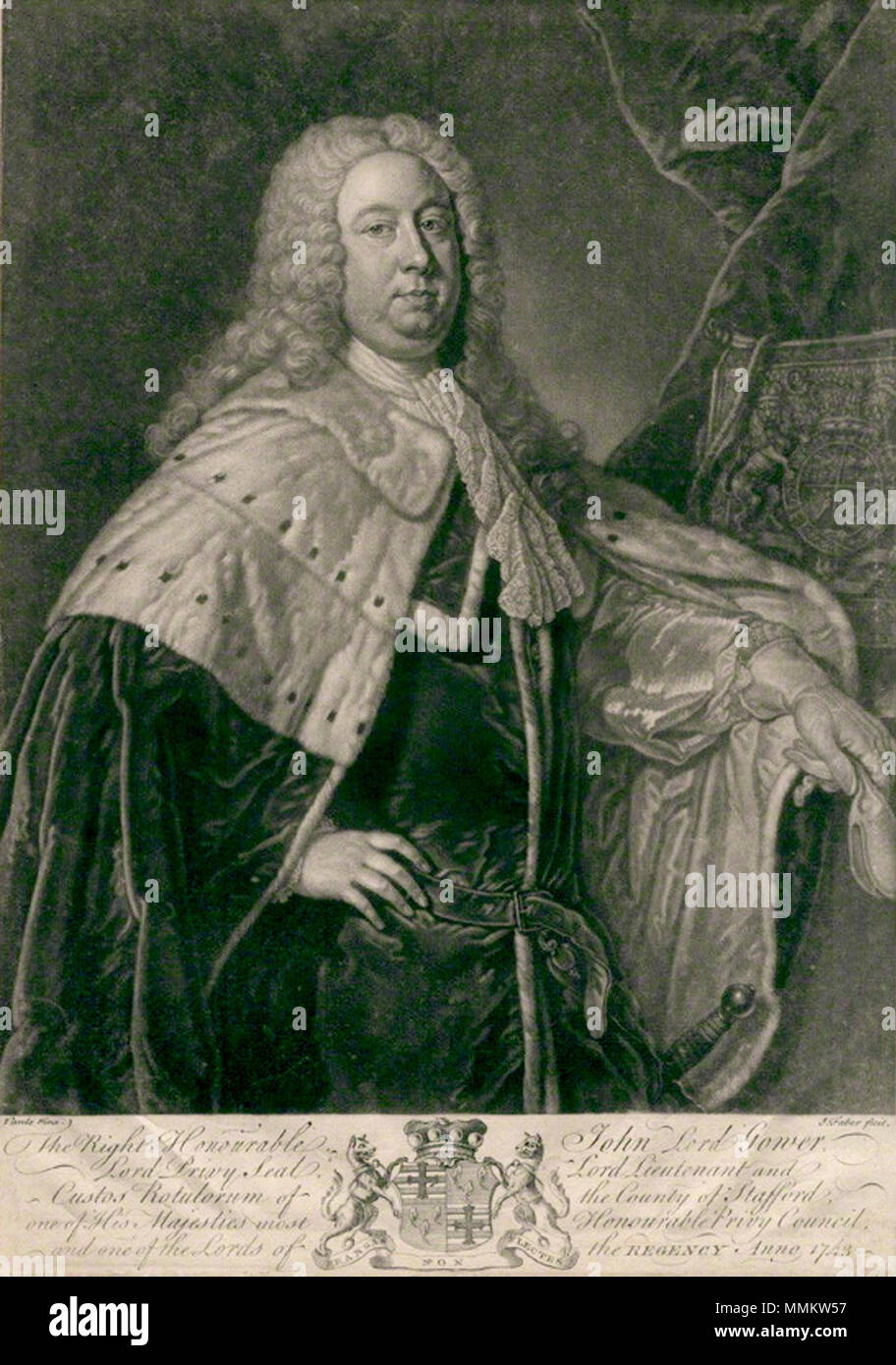 1st earl gower hi-res stock photography and images - Alamy