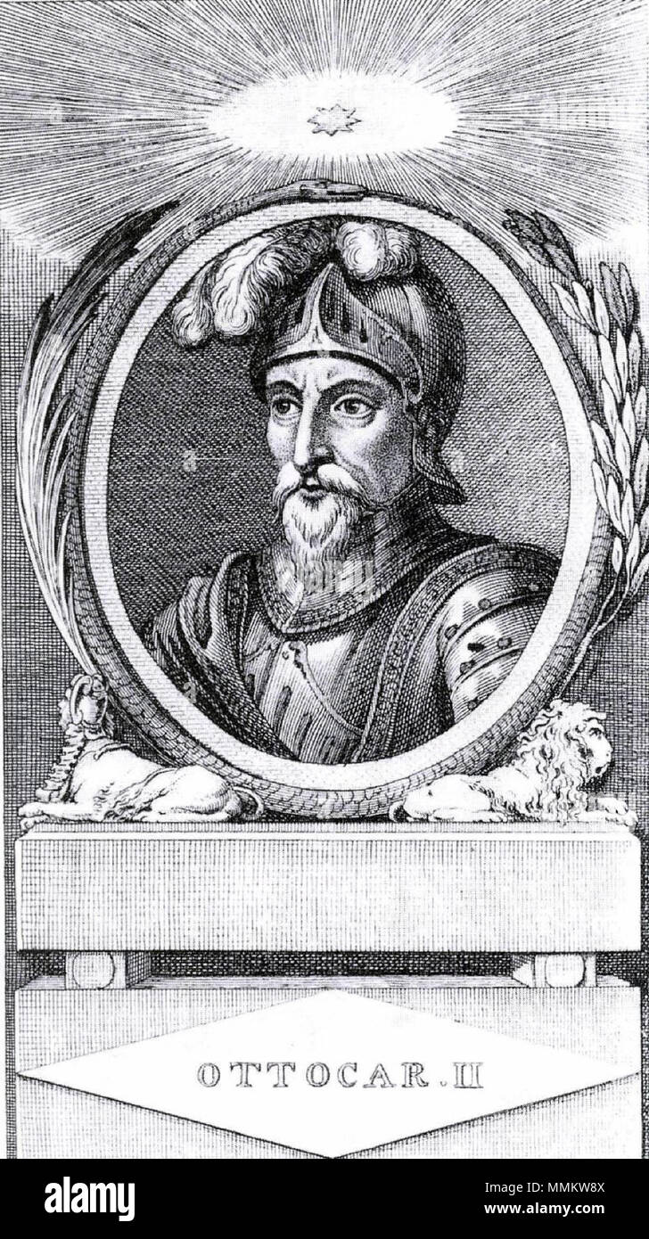 Portrait of Ottokar II Premysl. 1808. Blaschke Portrait of Ottokar II ...