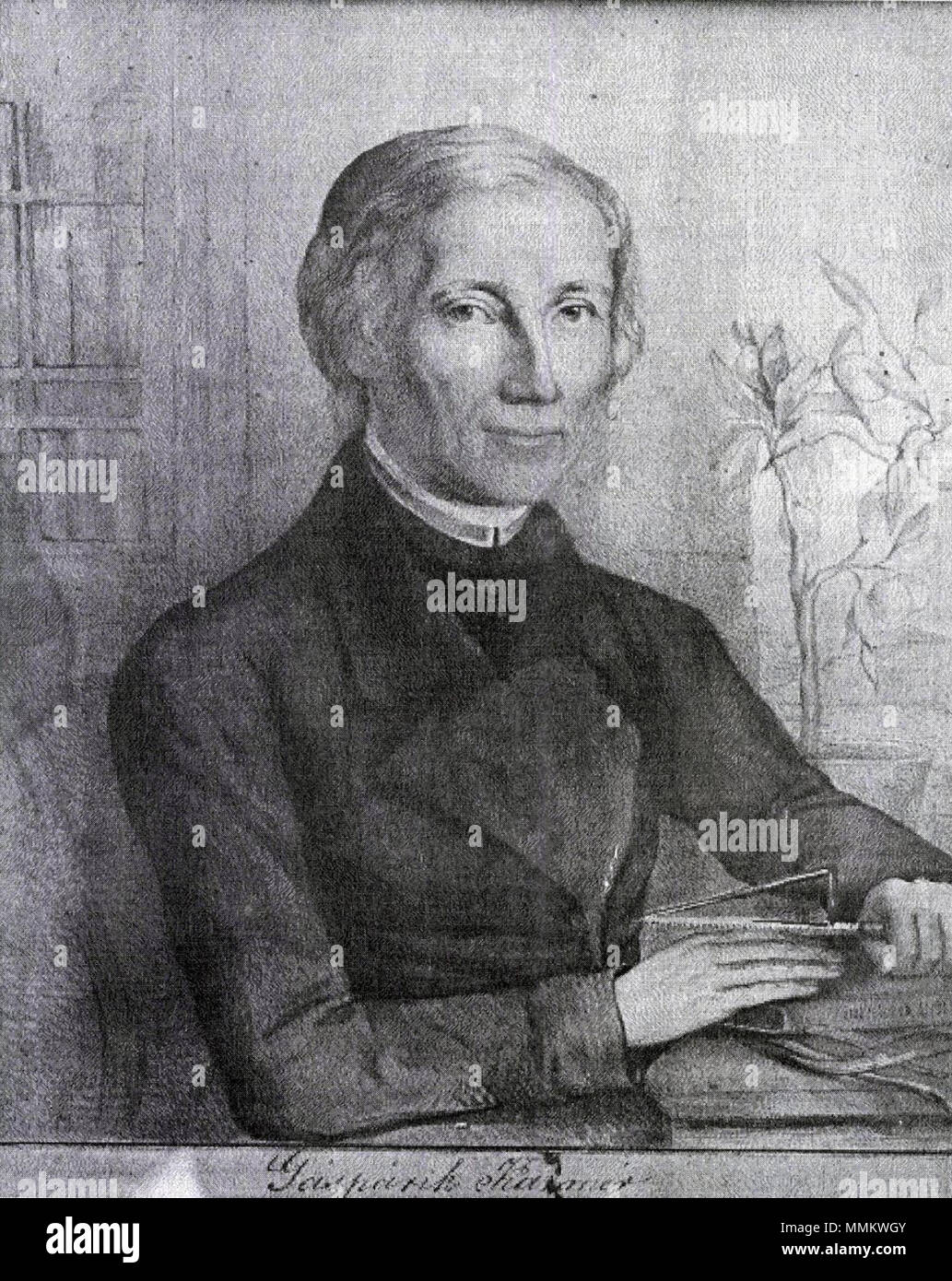 Self-portrait. Unknown date. Gasparik Self-portrait Stock Photo - Alamy