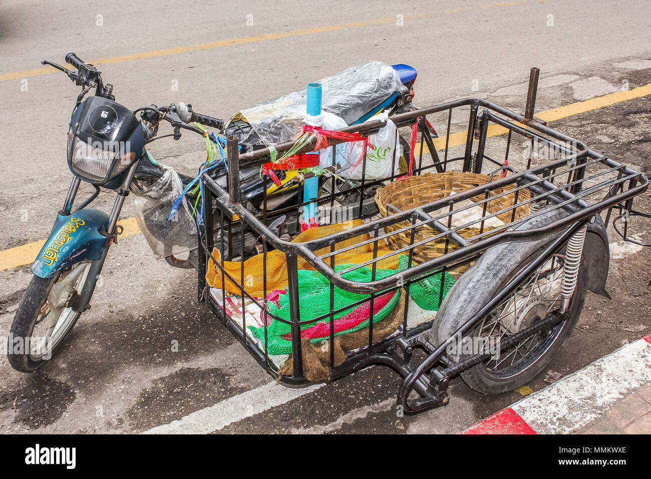 Thai bike hi-res stock photography and images - Alamy