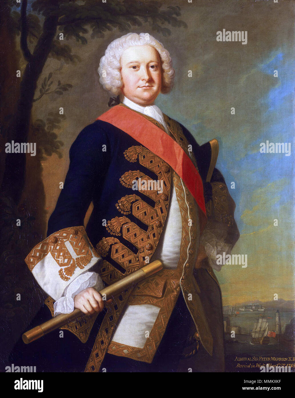 Admiral sir peter warren hi-res stock photography and images - Alamy