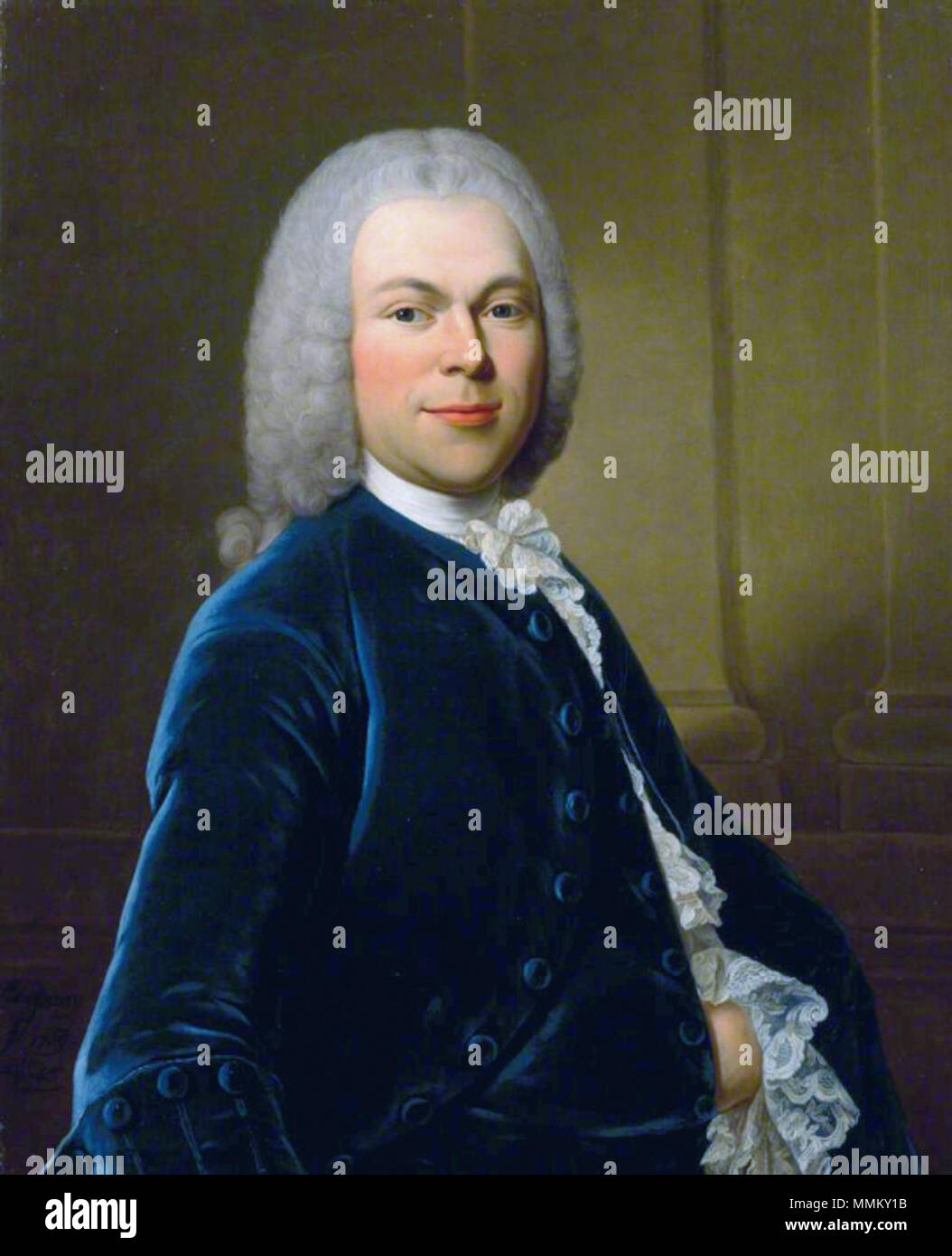 Self portrait *oil on canvas *84.2 x 68.2 cm *1759 Edward Penny, by ...