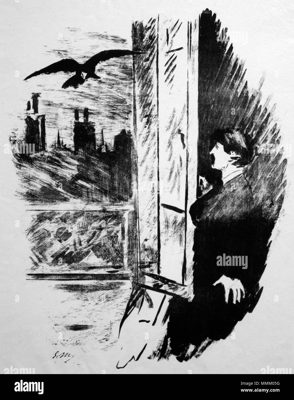 English: The Raven (3/5) Deutsch: Der Rabe (3/5) Français : Le Corbeau ...