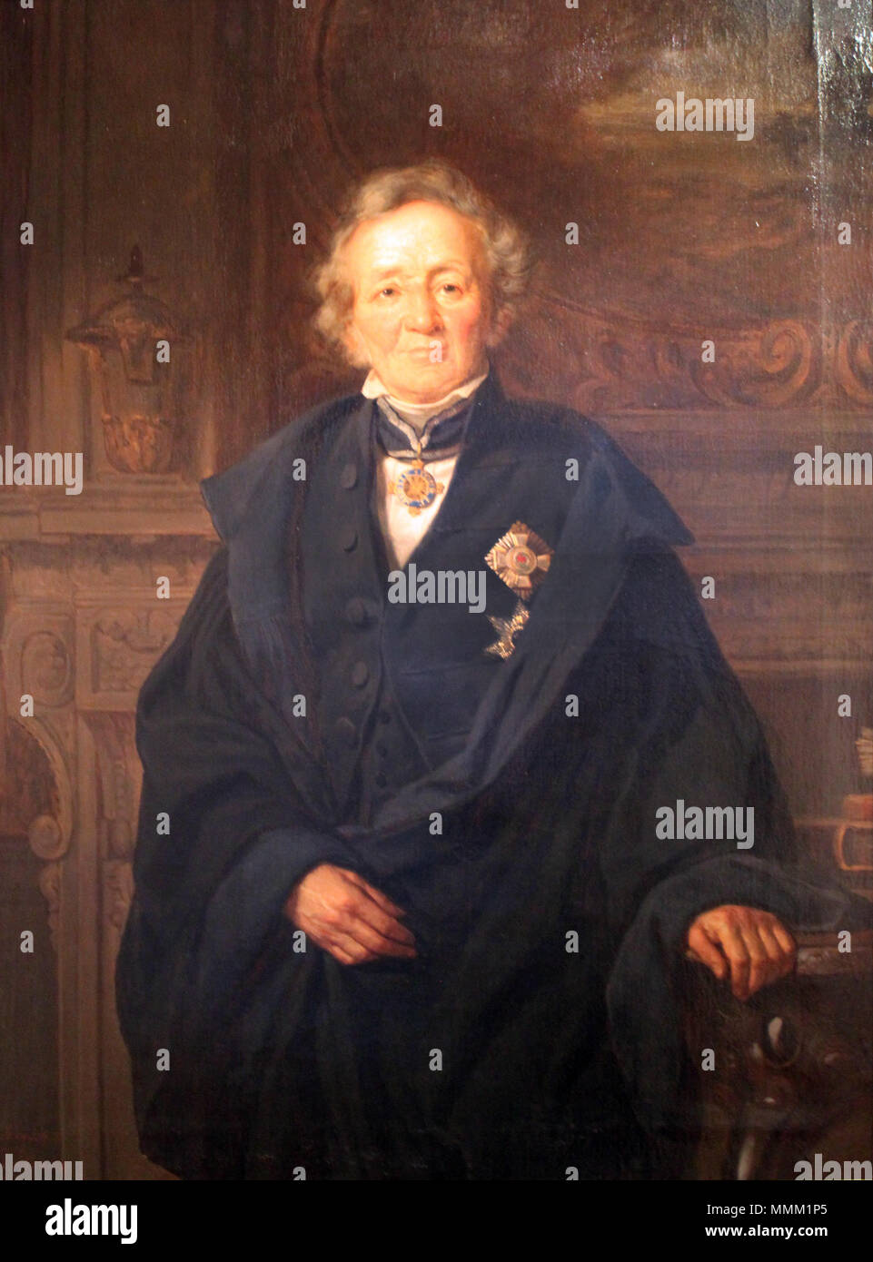 Portrait of Leopold von Ranke. 1875. 1875 Jebens Portrait Leopold von ...