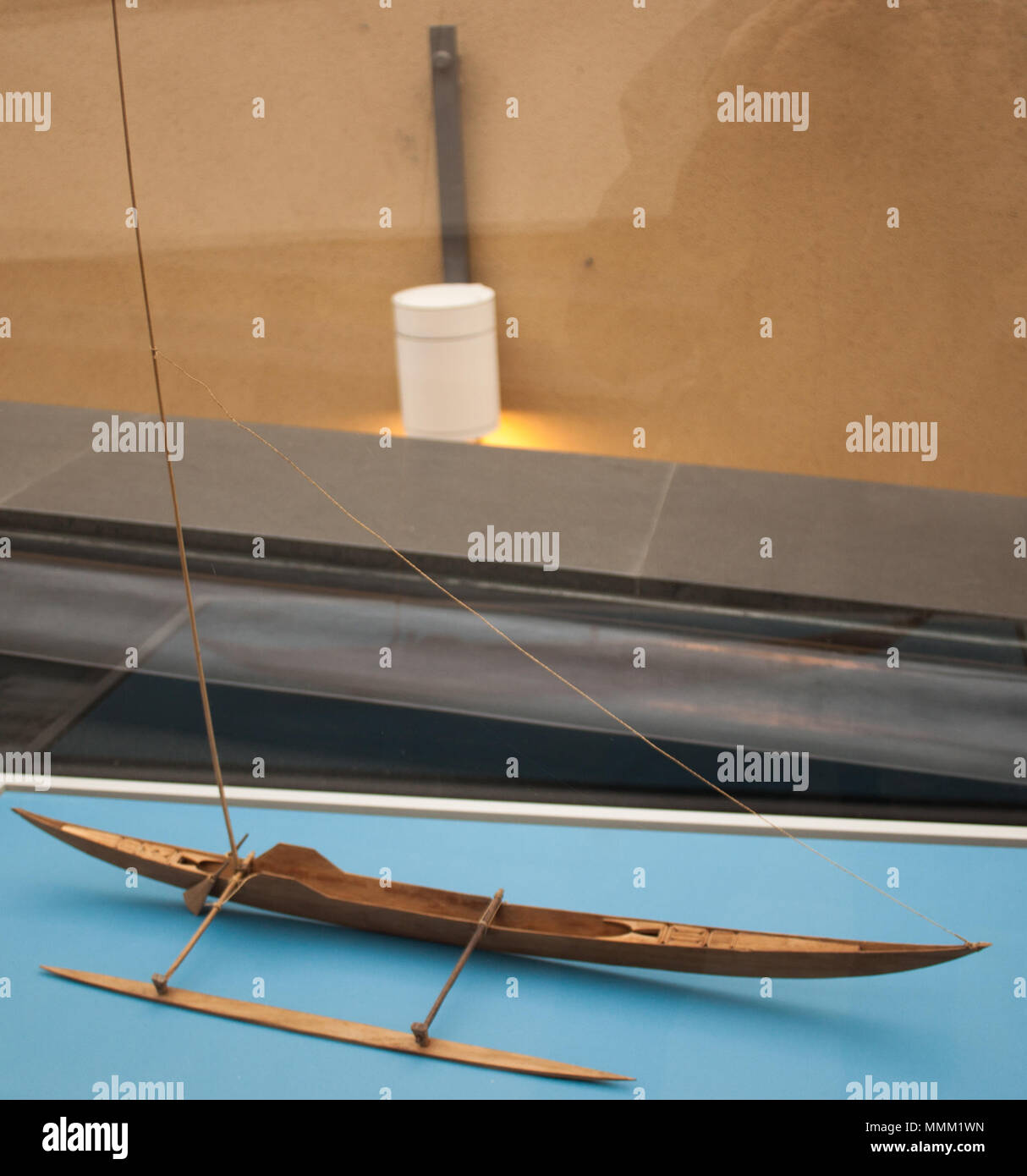 Africa, East Coast, sailing boat with outrigger Africa, East Coast ...