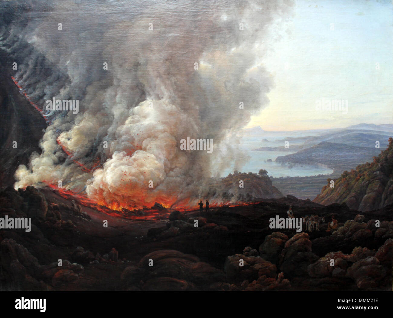 Vesuv im ausbruch hi-res stock photography and images - Alamy