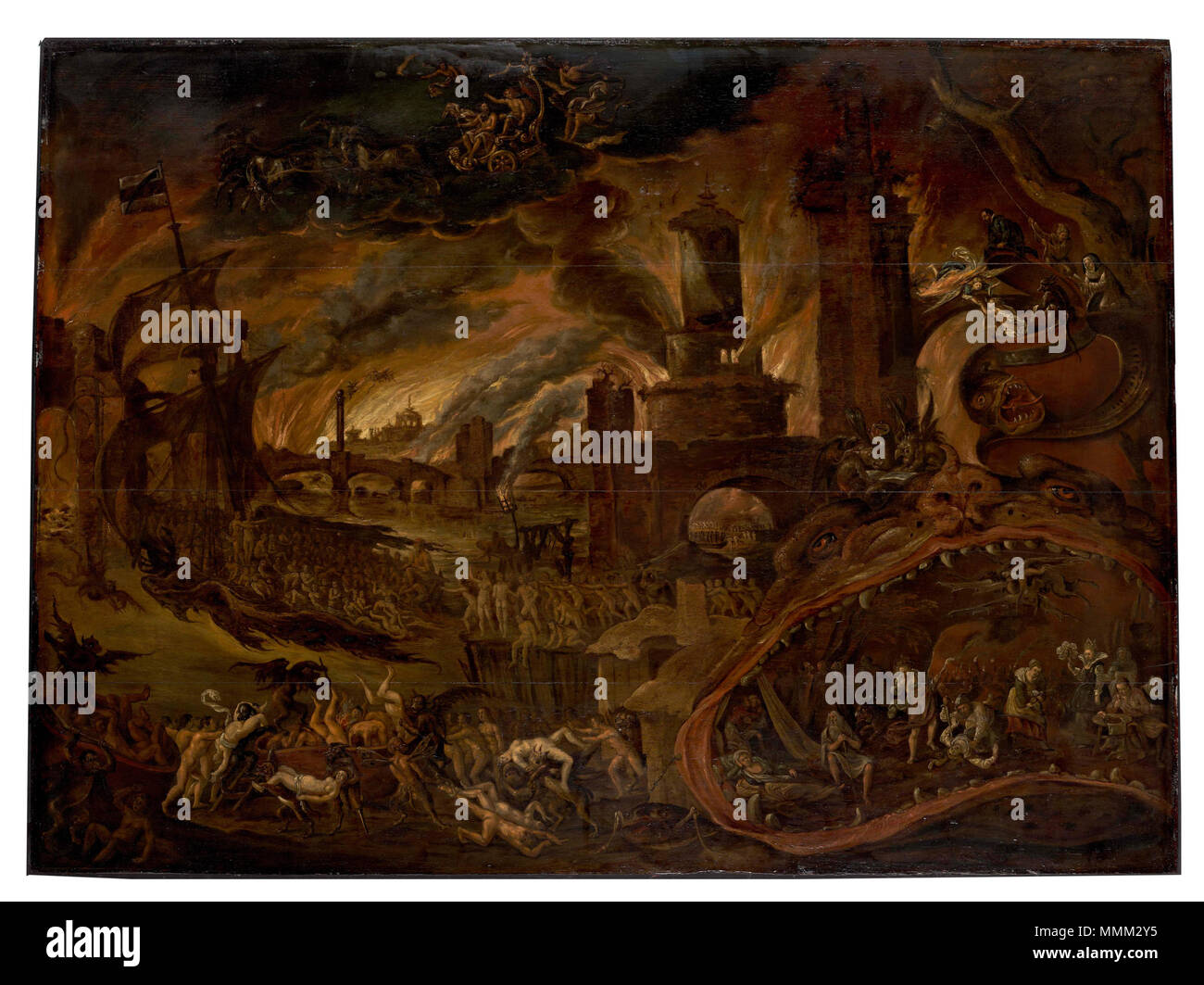 The sibyl showing aeneas the underworld hi-res stock photography and ...