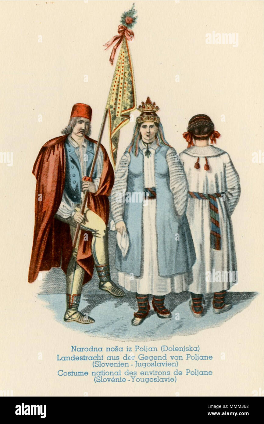 Franz Kurz zum Thurn und Goldenstein - Narodna noša Poljan (Dolenjska ...