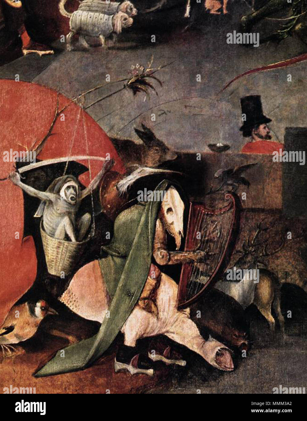Triptych Of Temptation Of St Anthony Detail Between 1505 And 1506