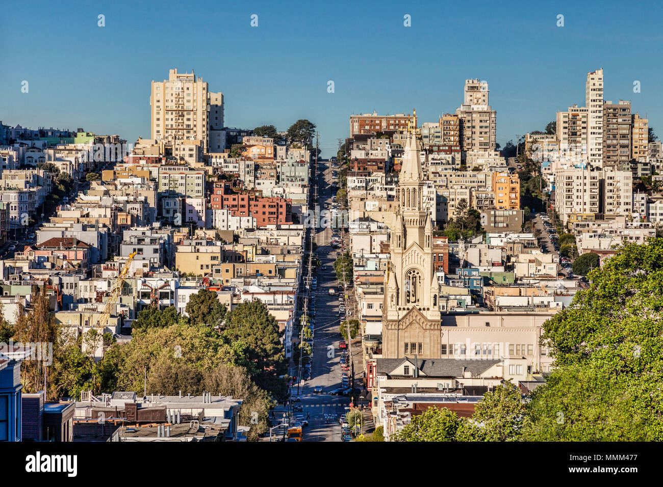 Filbert street san francisco hi-res stock photography and images - Alamy