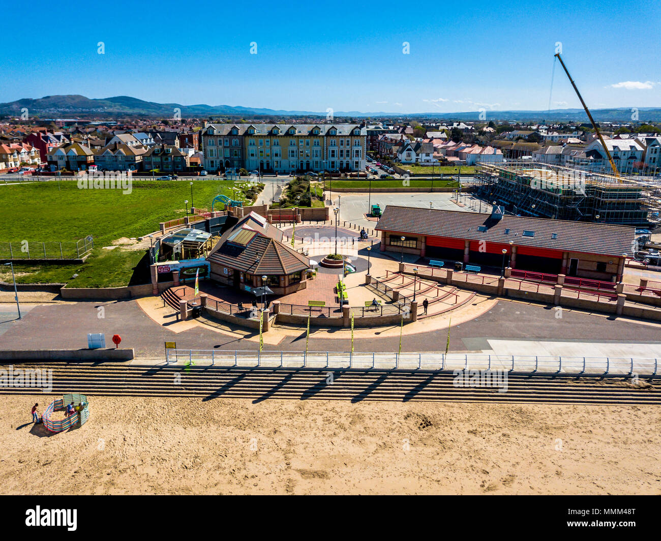 Rhyl harbour north wales hi-res stock photography and images - Alamy