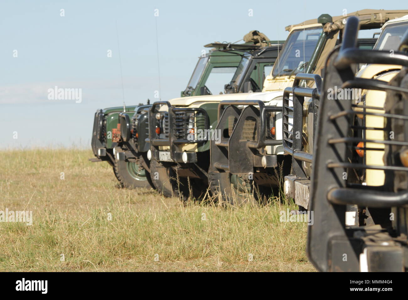 Land rovers africa hi-res stock photography and images - Alamy