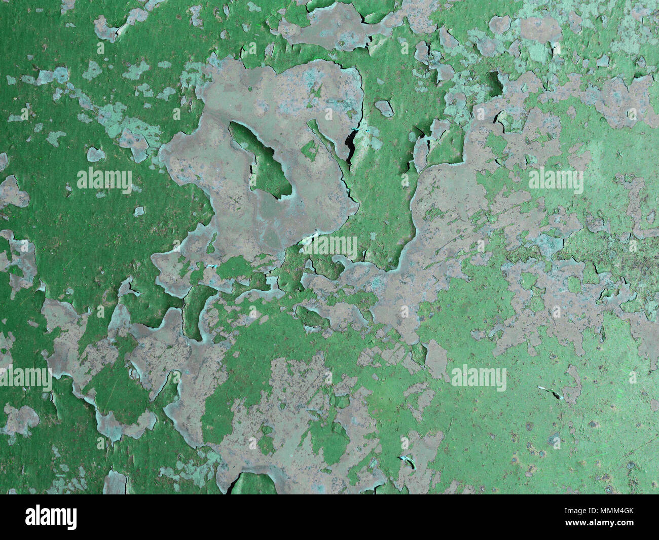 Old rusty metal green texture close up Stock Photo - Alamy