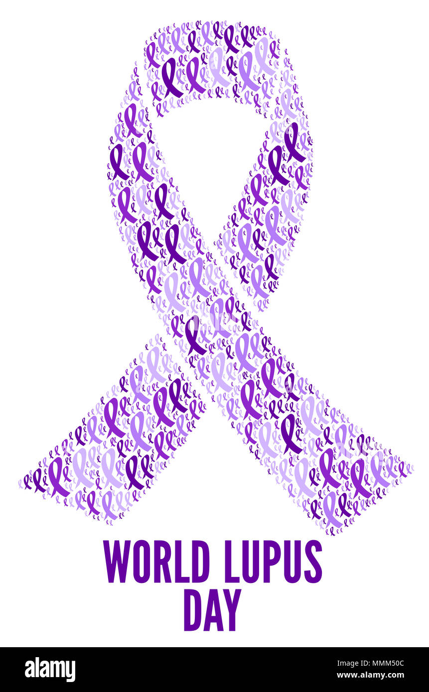 World lupus day illustration Stock Photo - Alamy